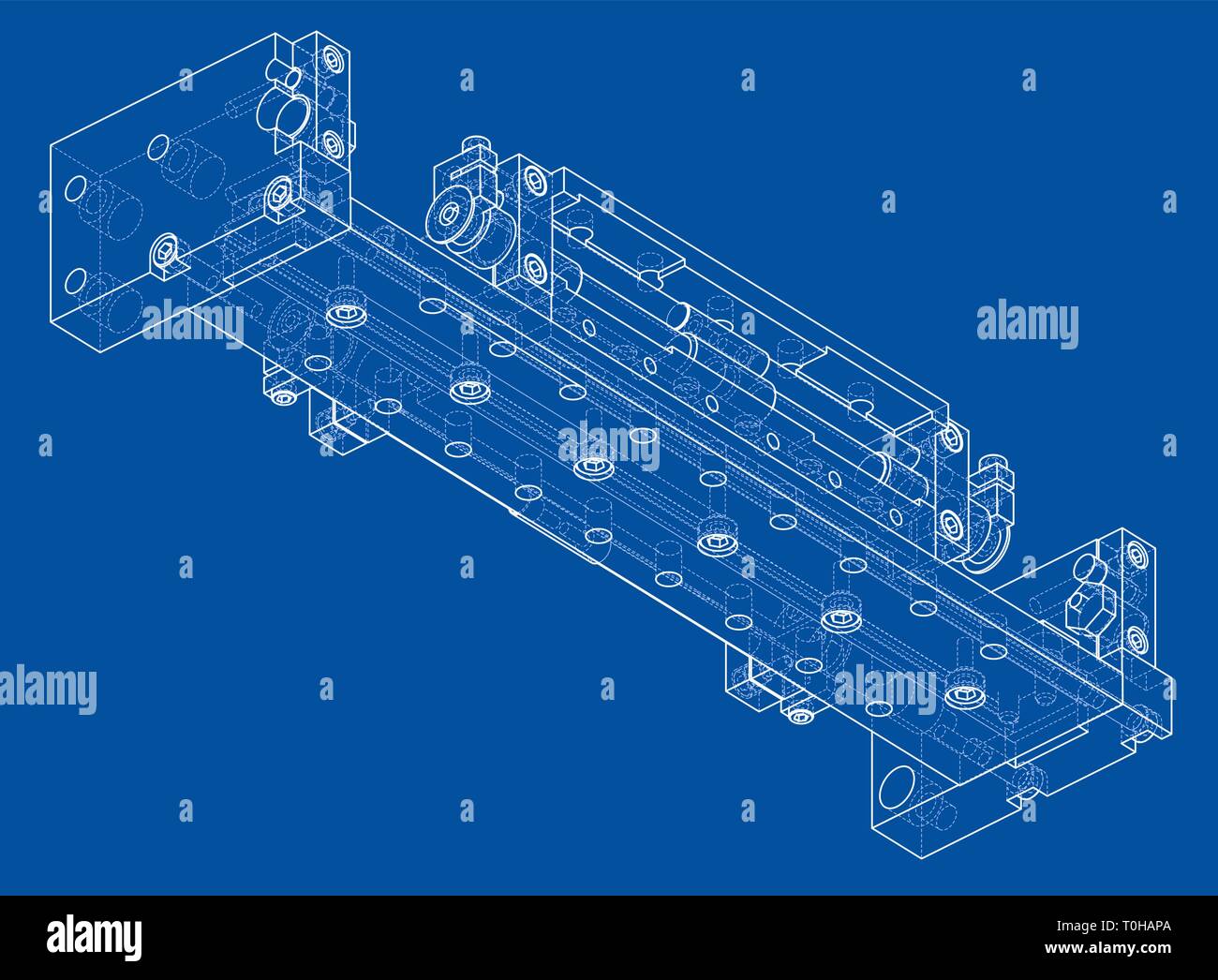 Abstract industry object concept. Vector Stock Vector Image & Art - Alamy