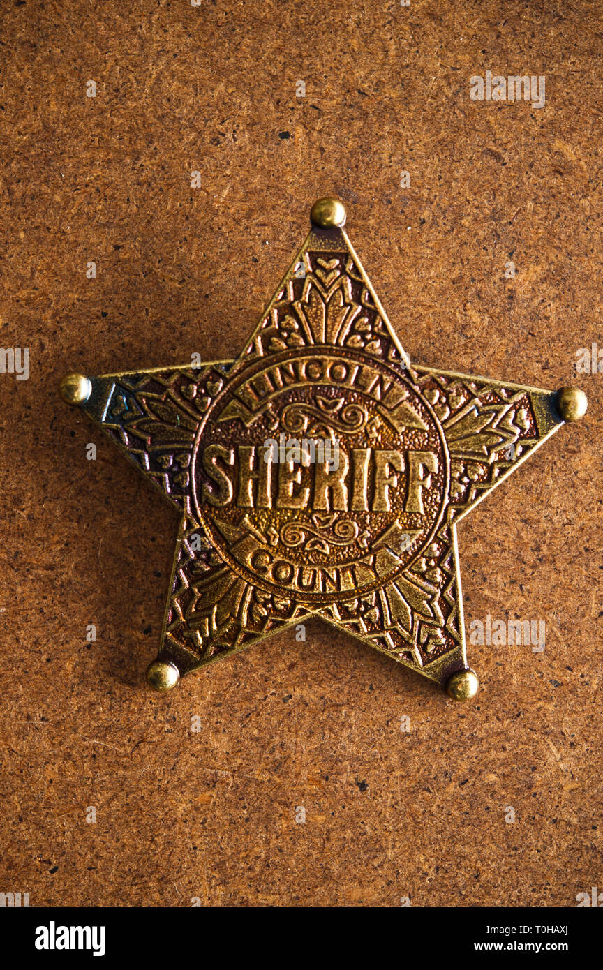 Western sheriff hi-res stock photography and images - Alamy