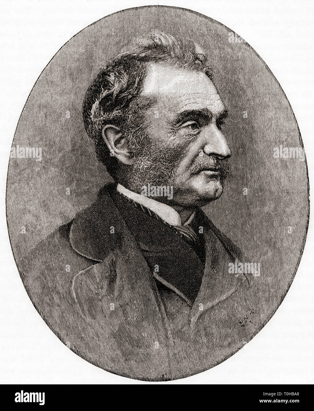 British officer general sir james hope grant Stock Photo - Alamy