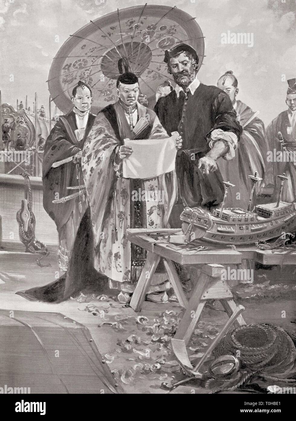 Shogun ieyasu tokugawa hi-res stock photography and images - Alamy