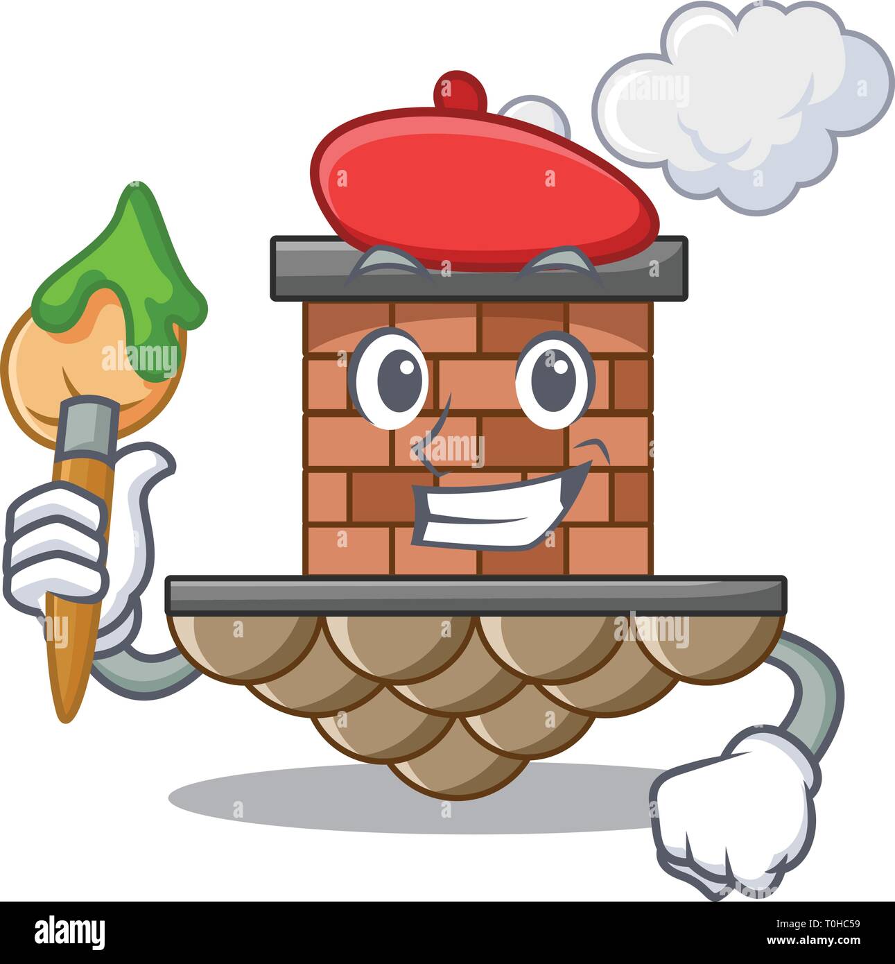 Chimney stack architecture Cut Out Stock Images & Pictures - Alamy