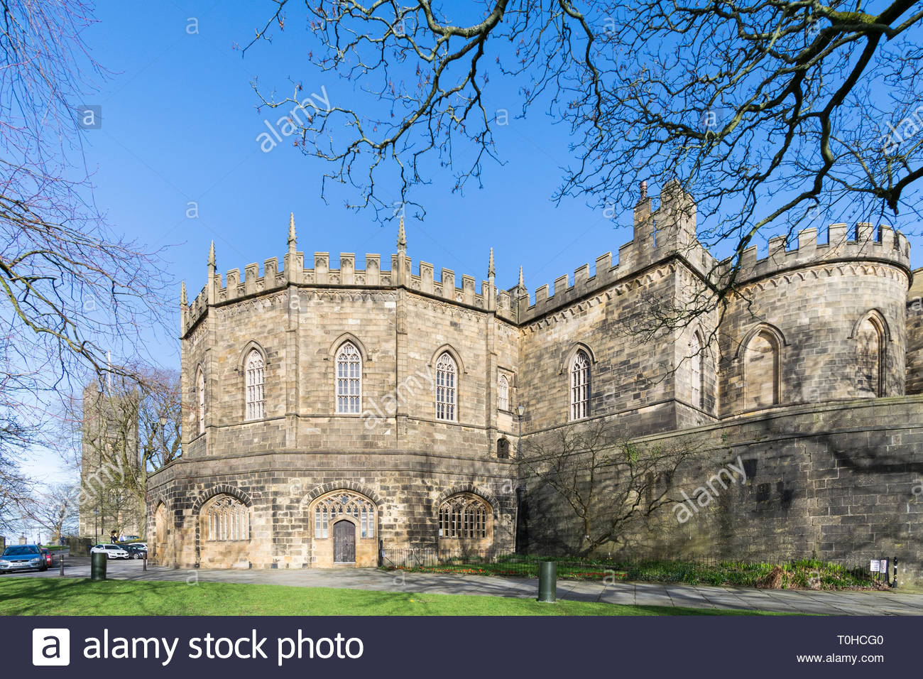 Lancaster Castle Lancaster Lancashire England High Resolution Stock ...