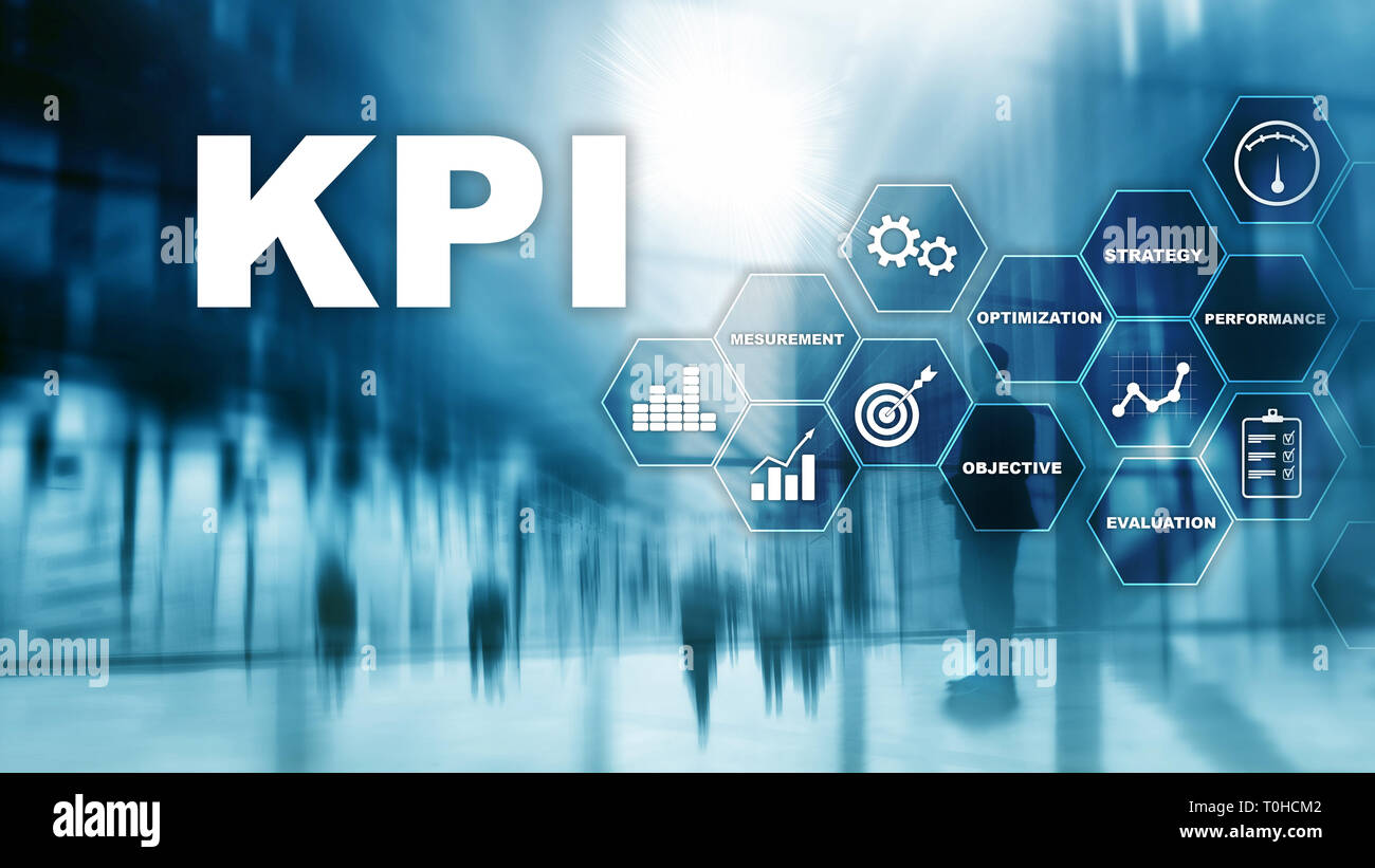 KPI - Key Performance Indicator. Business and technology concept ...