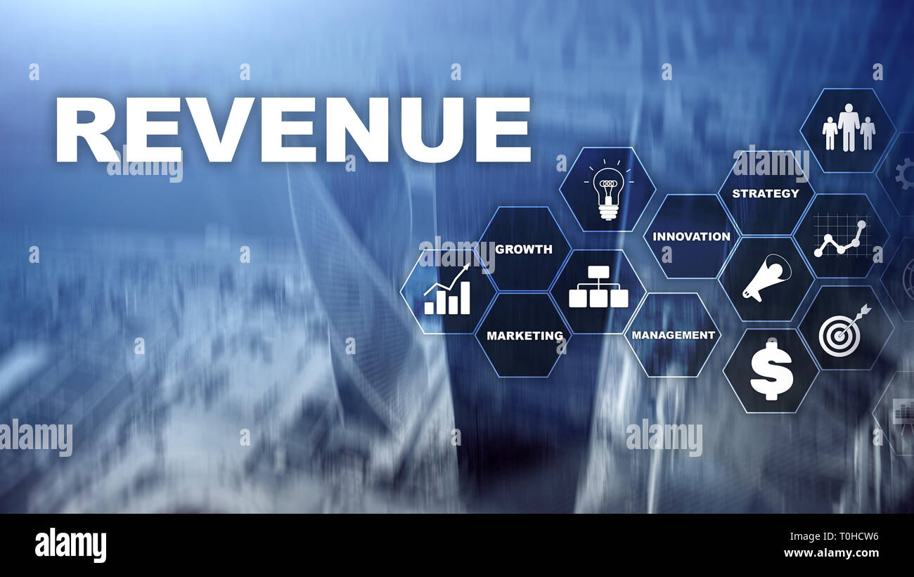Increase revenue concept. Planing growth and increase of positive ...