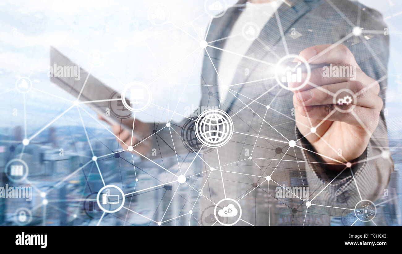 ICT - information and telecommunication technology and IOT - internet ...