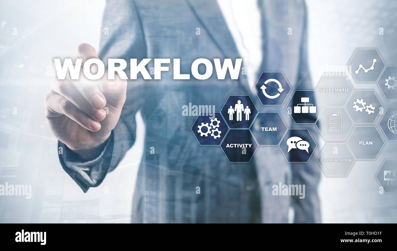 Automation of business workflows. Work process. Reliability and ...