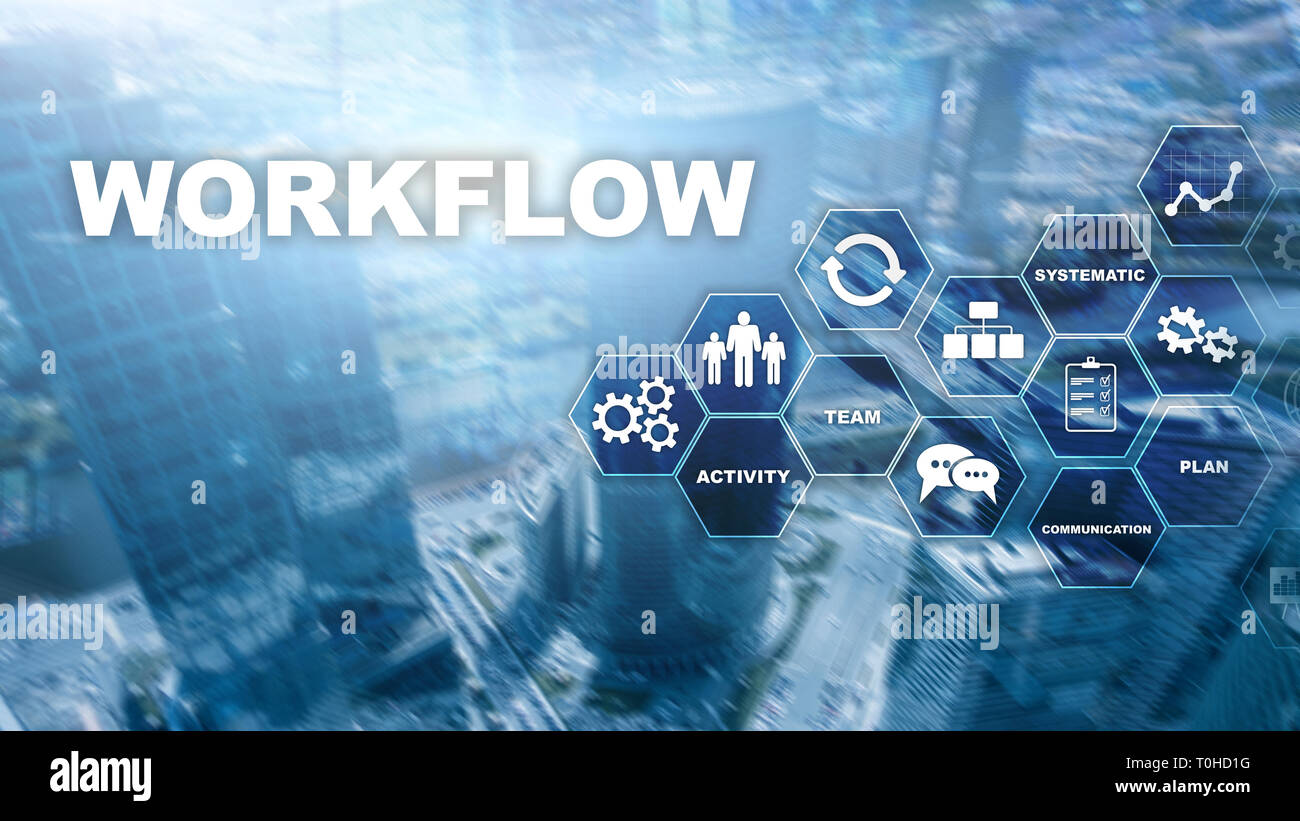 Automation of business workflows. Work process. Reliability and ...