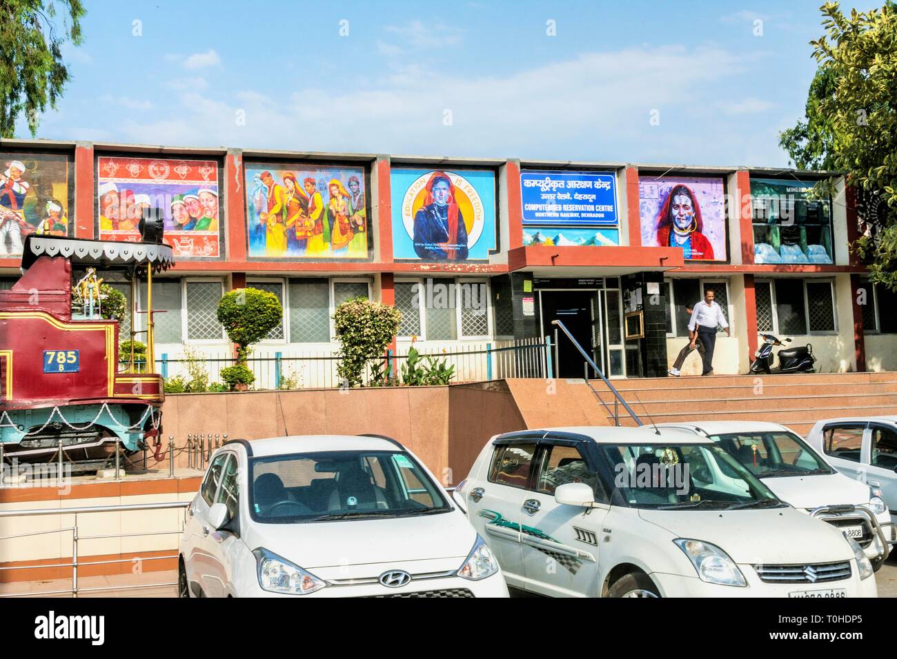 Railway Station Dehradun, Uttarakhand, India, Asia Stock Photo - Alamy