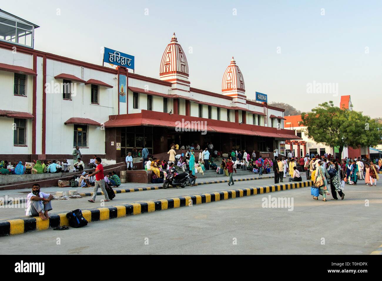 Entrance Railway Station, Haridwar, Uttarakhand, India, Asia Stock ...