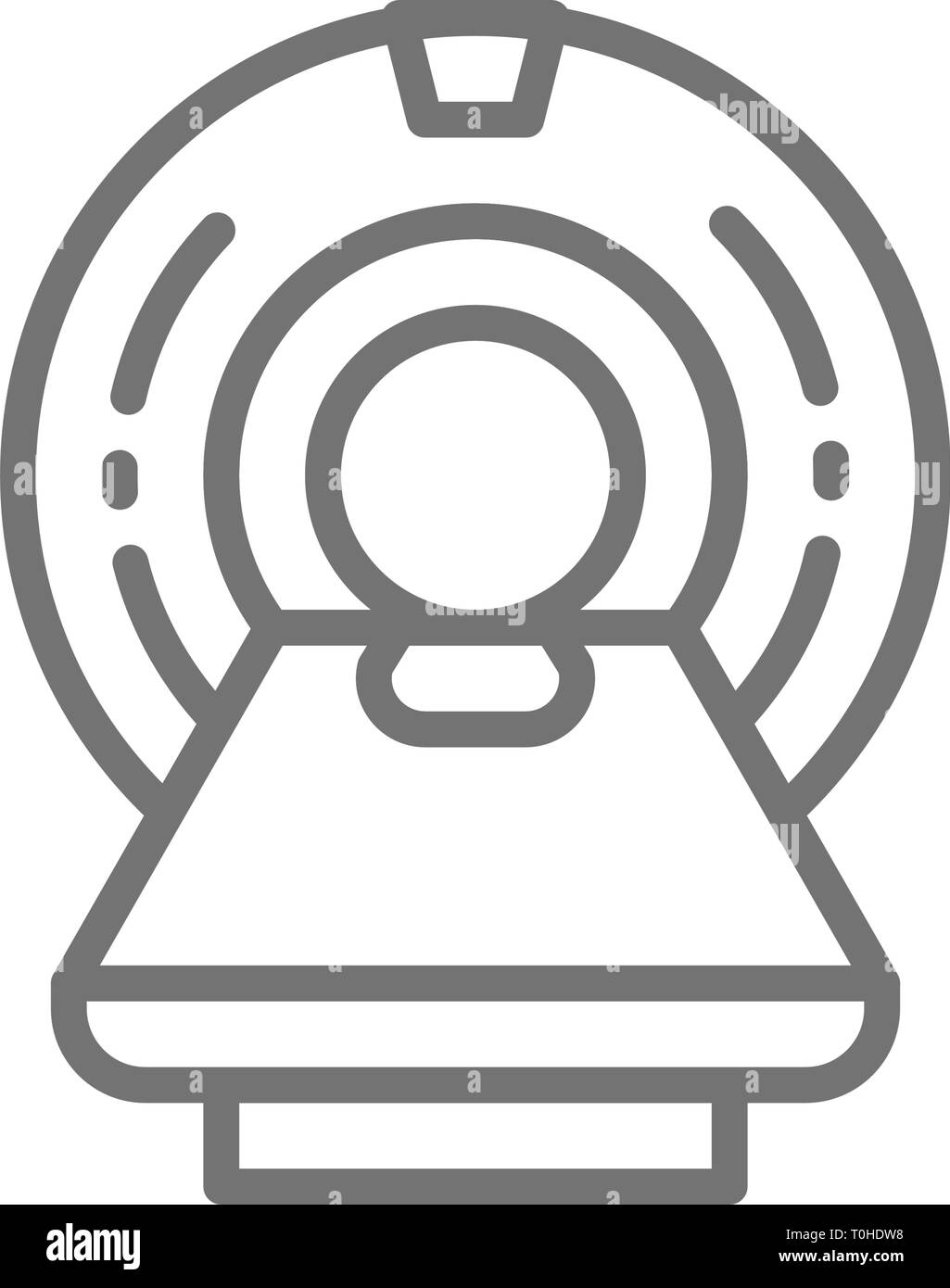 Mri examination Black and White Stock Photos & Images - Alamy