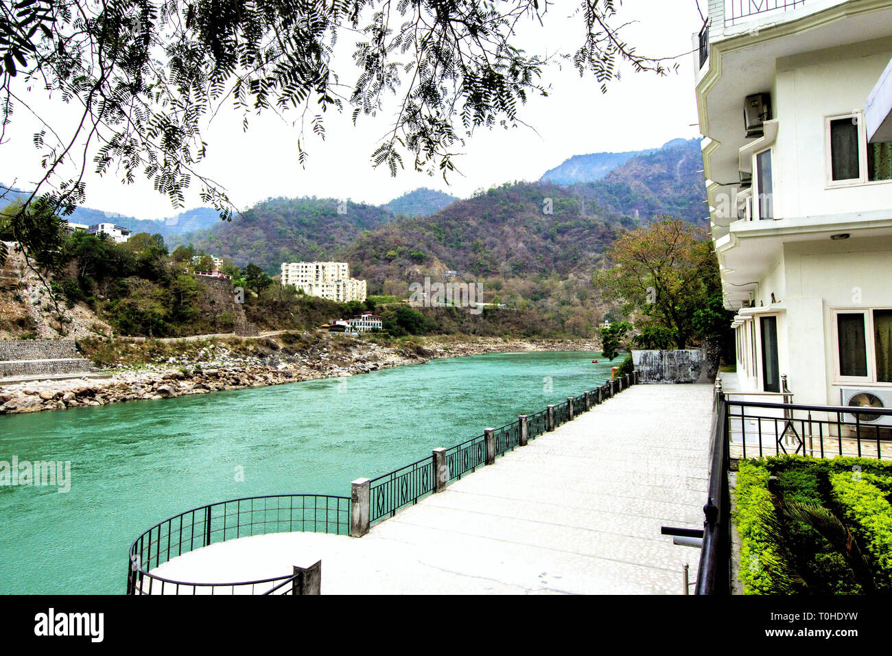 Rishikesh india rivers hi-res stock photography and images - Alamy