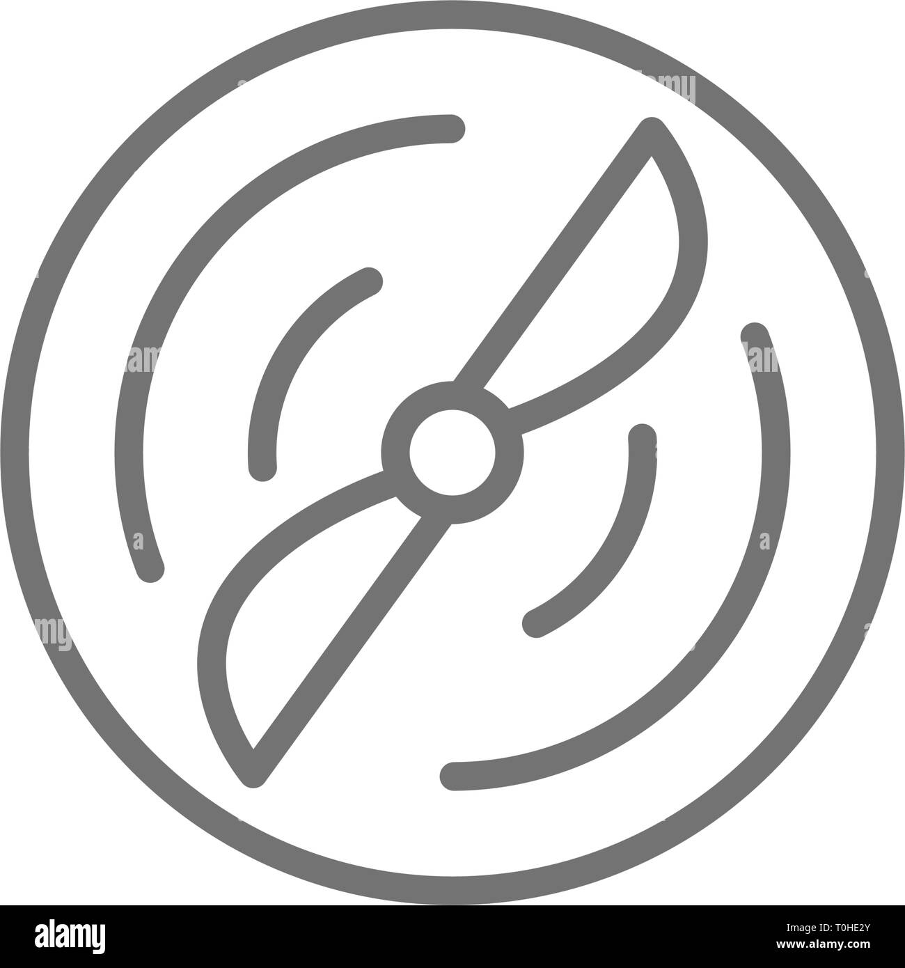 Propeller of airplane, plane blade, fan, turbines, engine power line ...