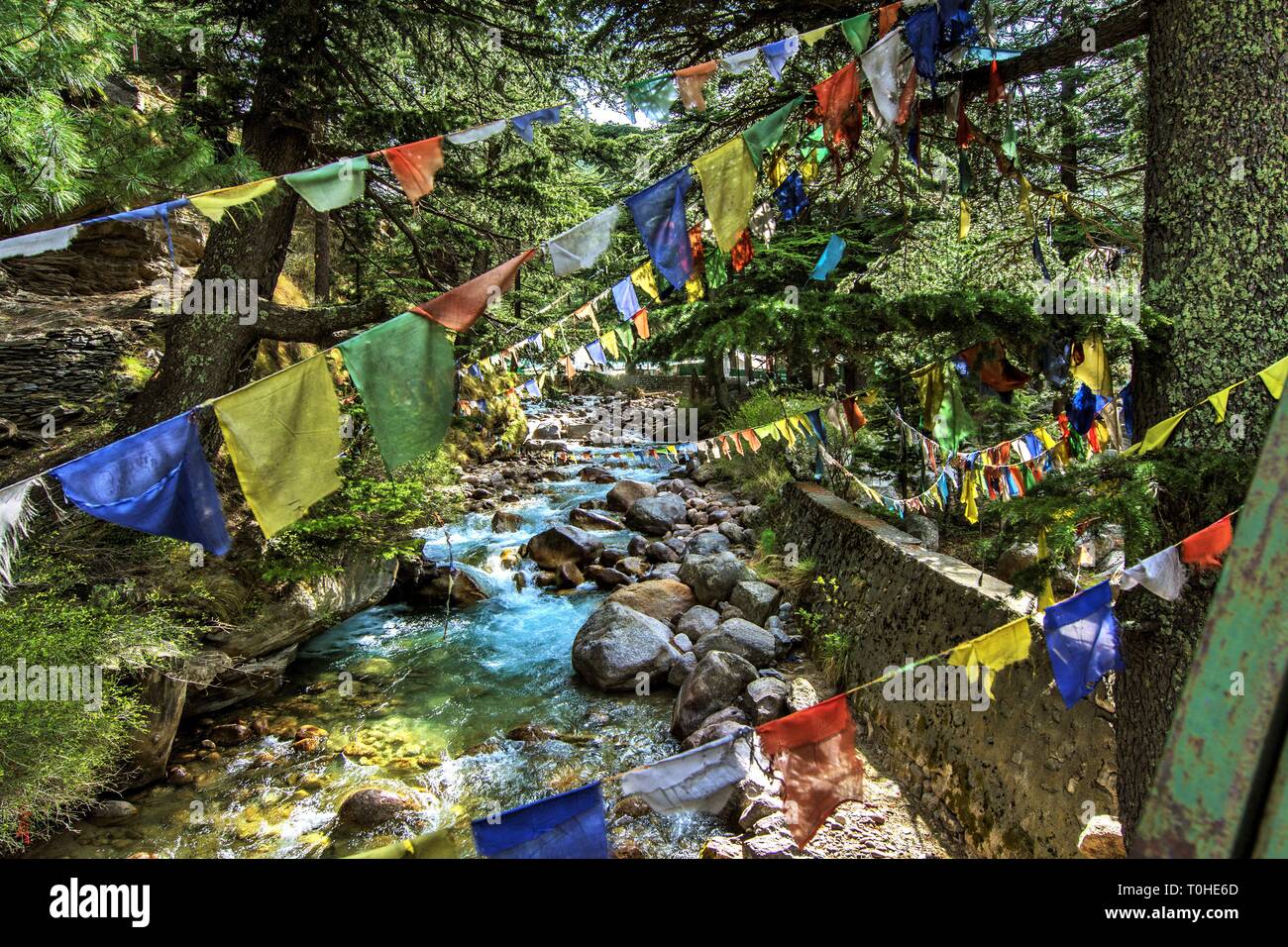 Bhagirathi River, Harsil, Uttarakhand, India, Asia Stock Photo - Alamy