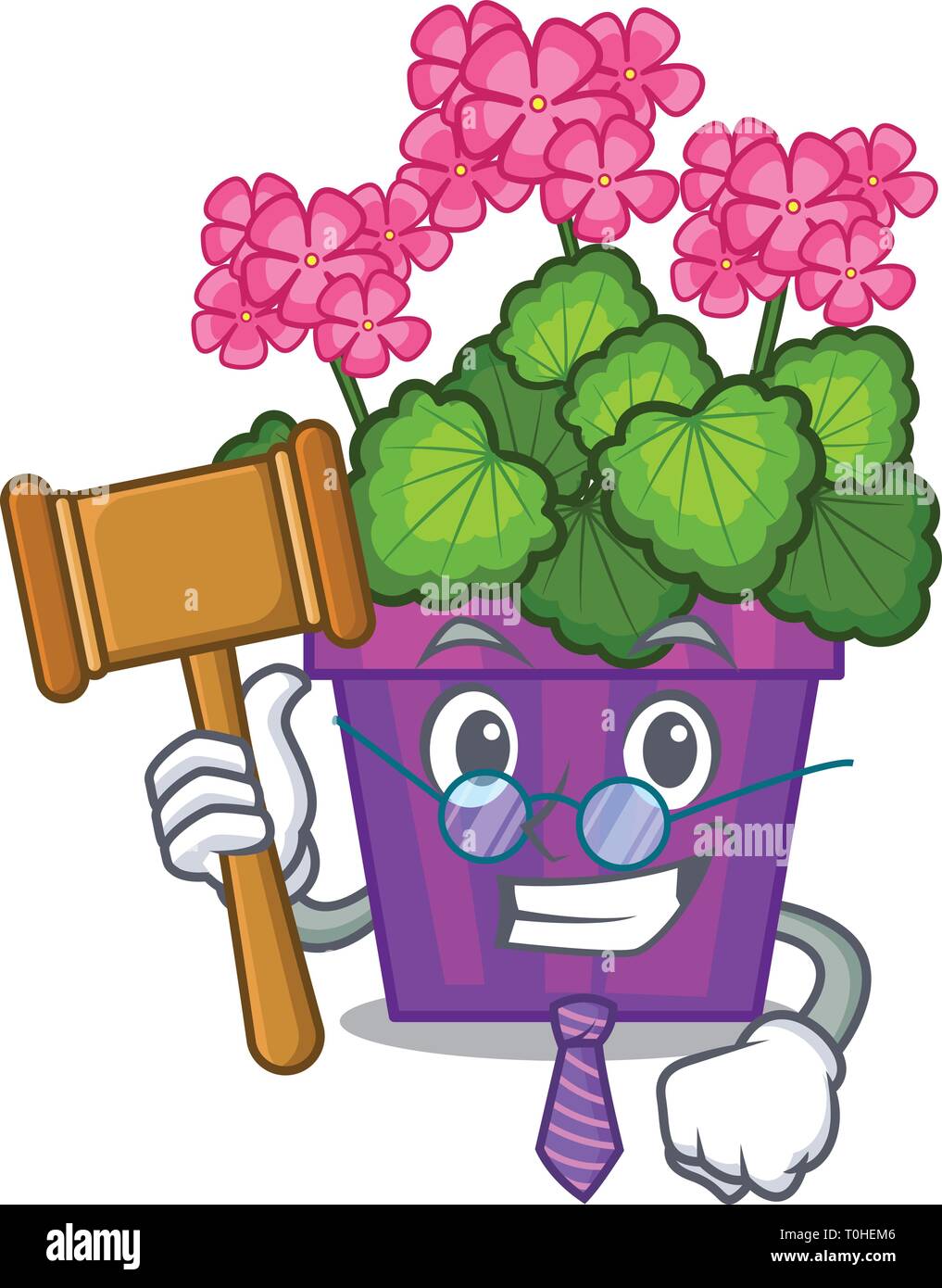 Pelargonium flowers Stock Vector Images - Alamy