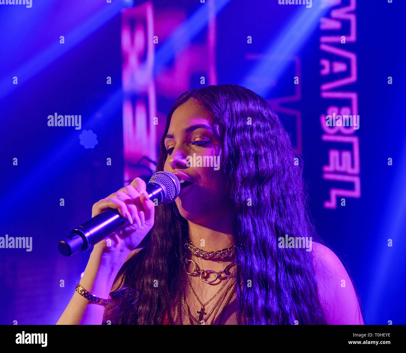 Mabel, the daughter of singer Neneh Cherry and Massive Attack record ...