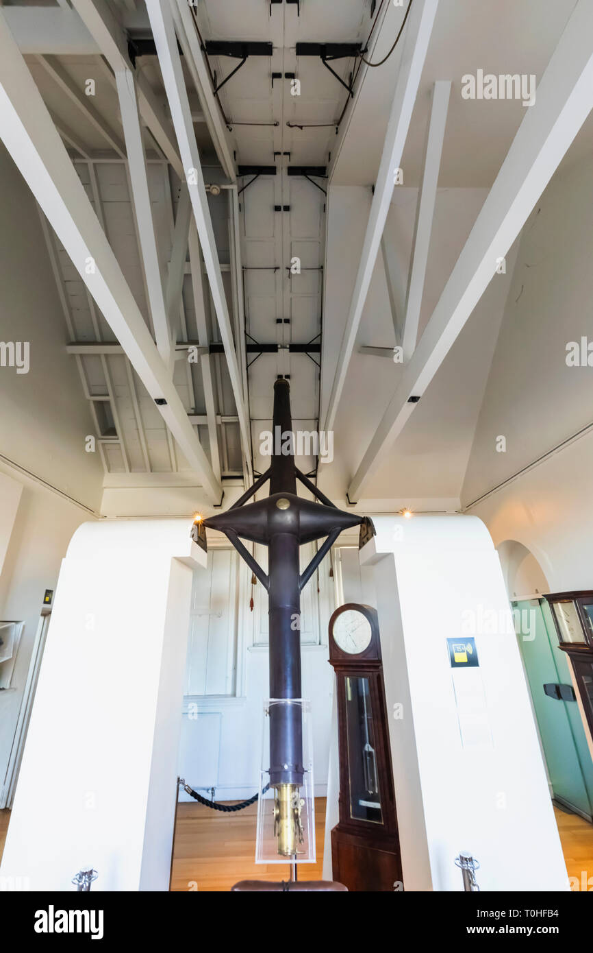 England, London, Greenwich, Royal Observatory, Troughton's 10 foot ...