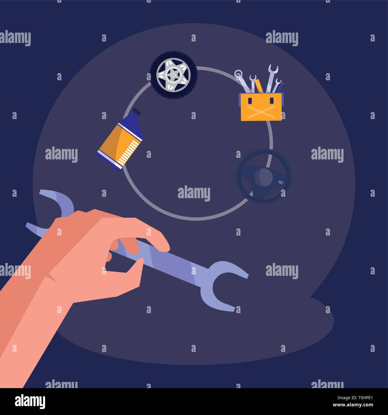 Industrial metal worker using Stock Vector Images - Alamy