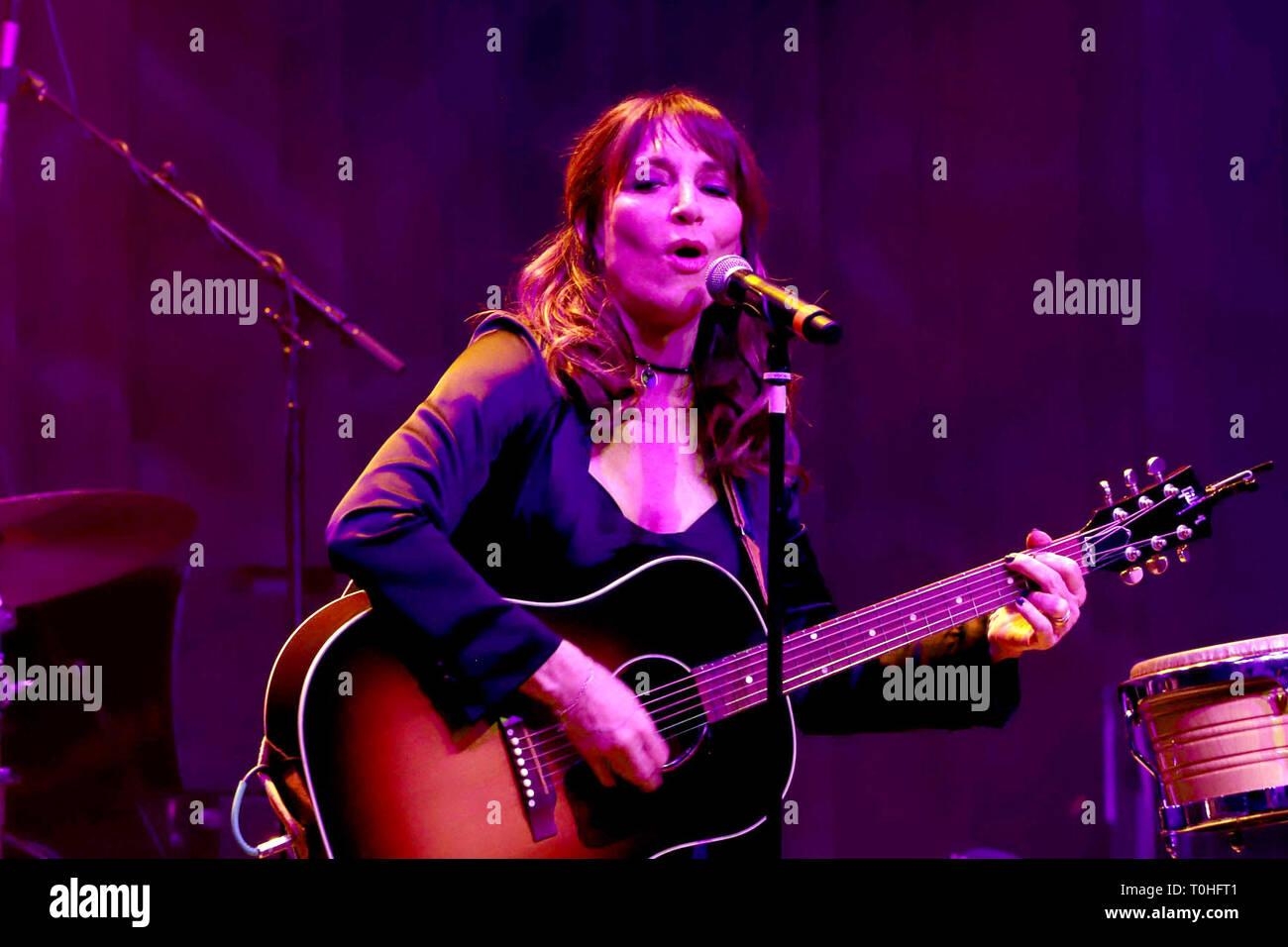 Katey Sagal performs live on stage at the Rocks Lounge at the Red Rock ...