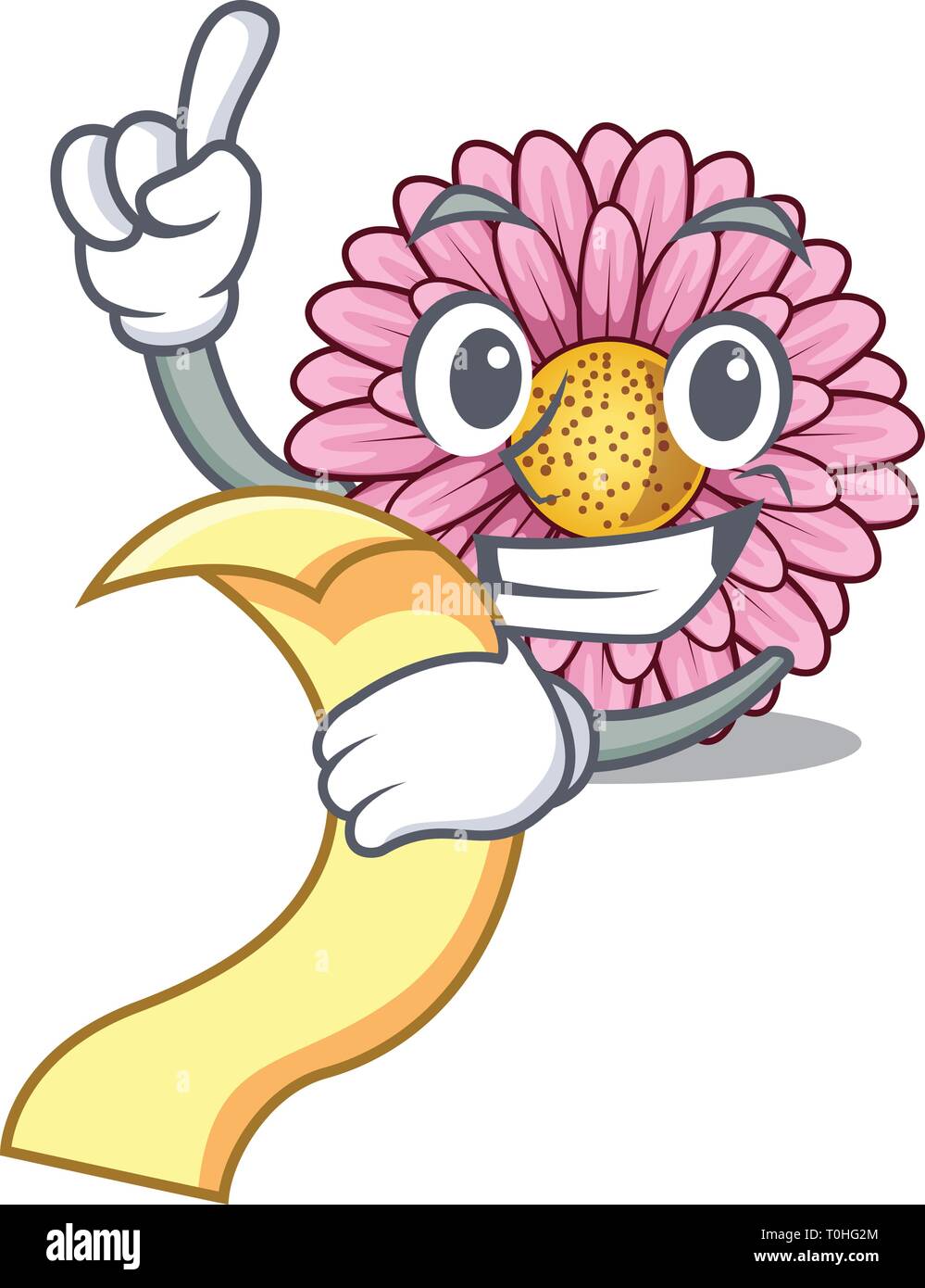 Gerbera in detail Stock Vector Images - Alamy