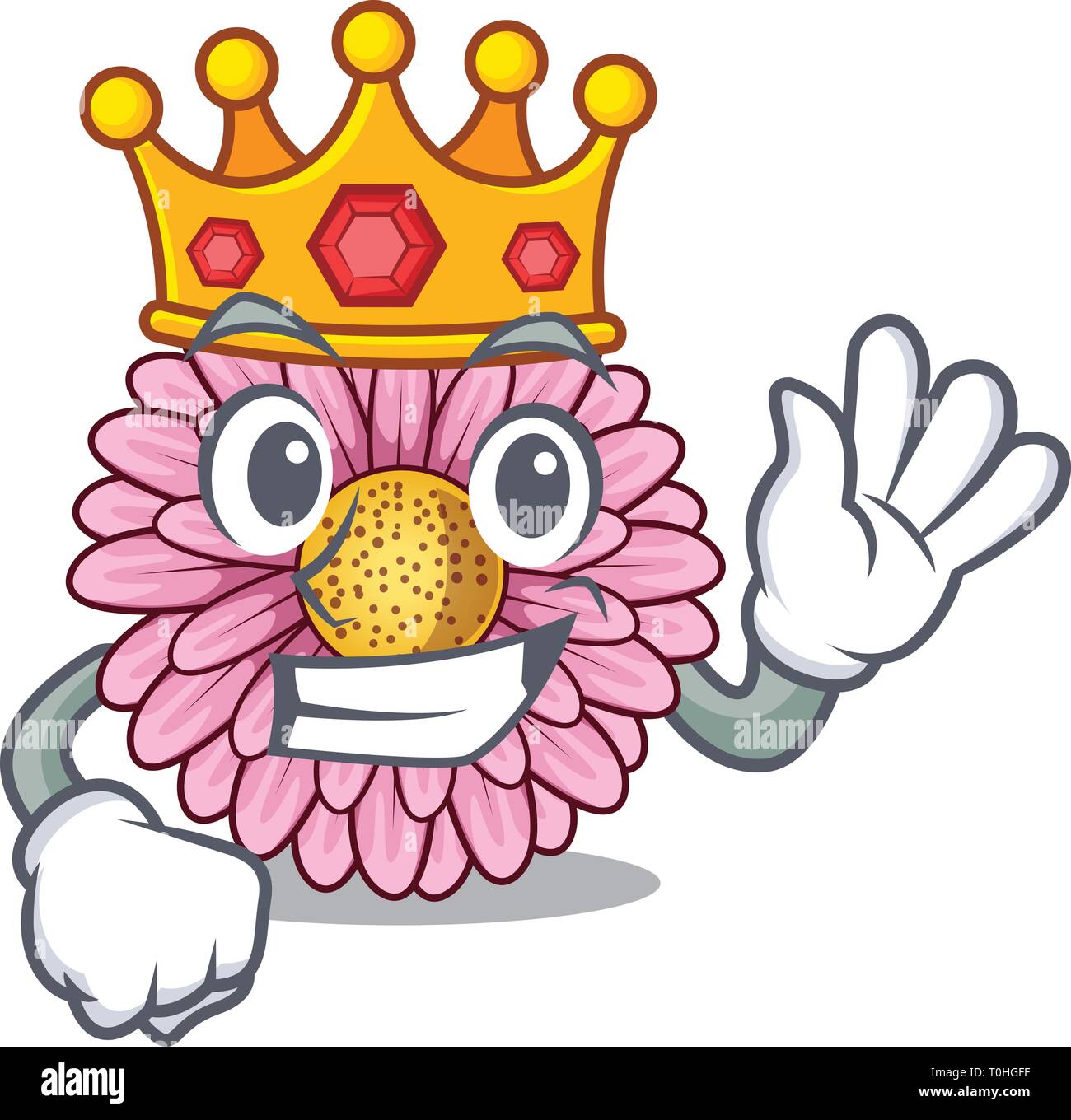 Gerbera in detail Stock Vector Images - Alamy