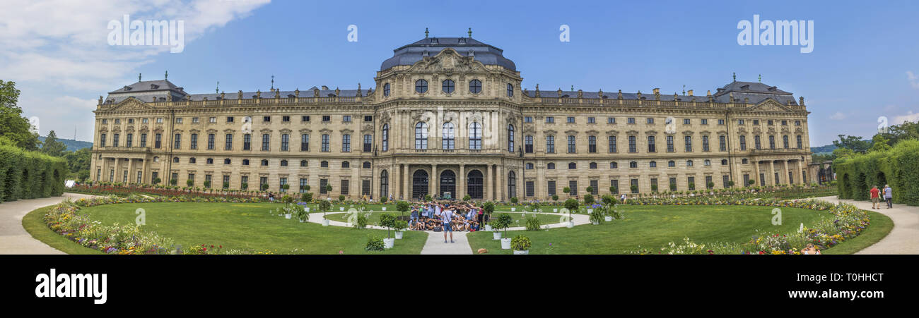 Wurzburg, Germany - located on the Main river and popular tourist ...