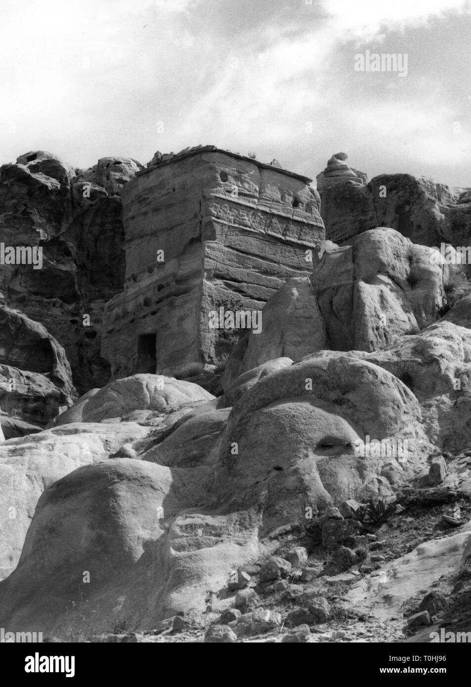 geography / travel, Jordan, Petra, Nabatean Town, Snake monument ...