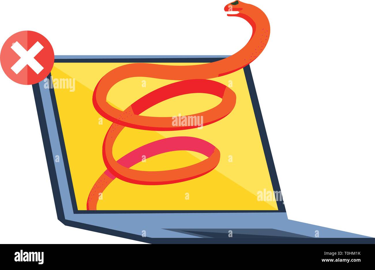 Snake display Stock Vector Images - Alamy