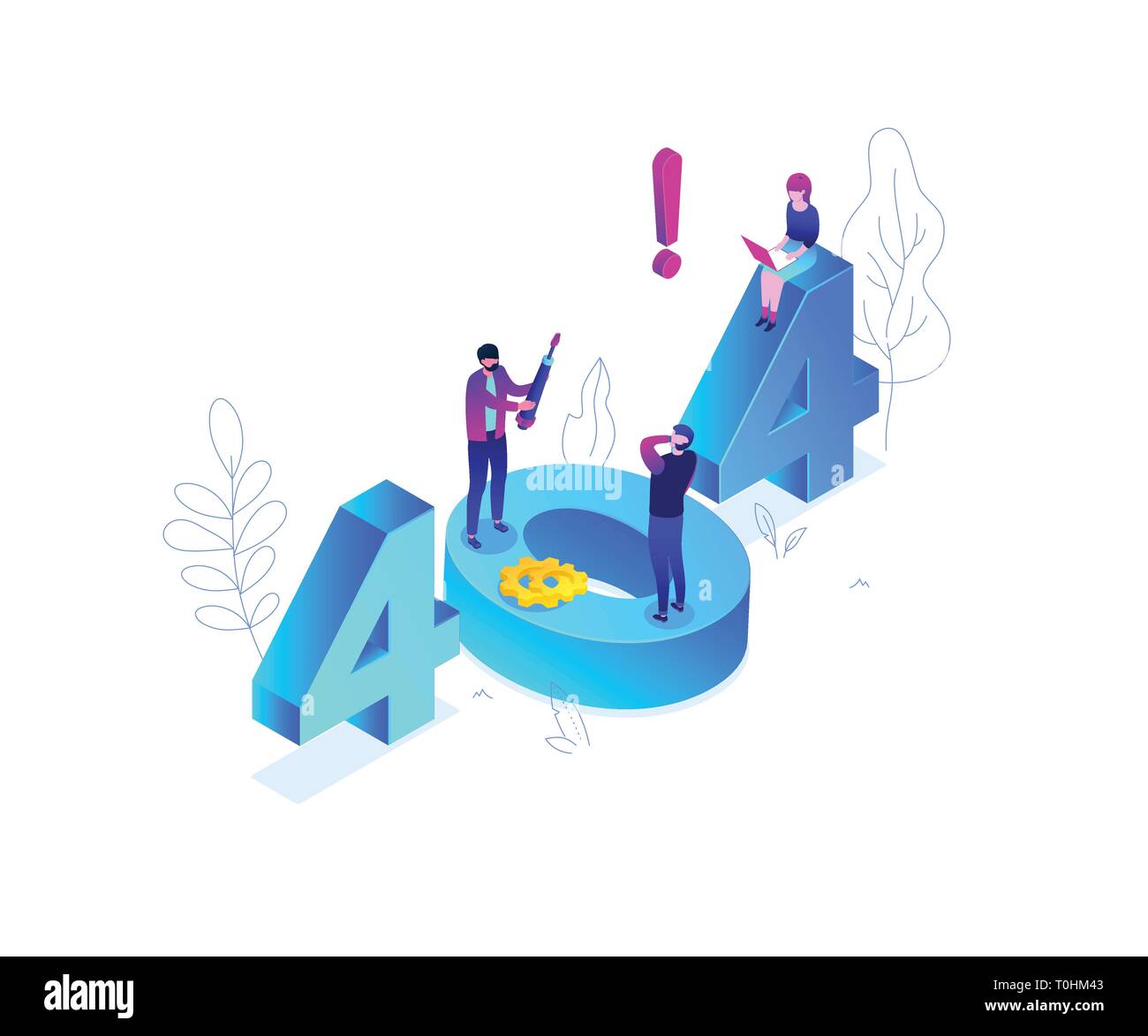 Quality failure Stock Vector Images - Alamy