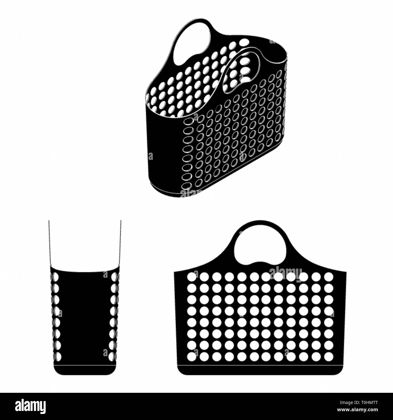 Basket transportation Black and White Stock Photos & Images - Alamy