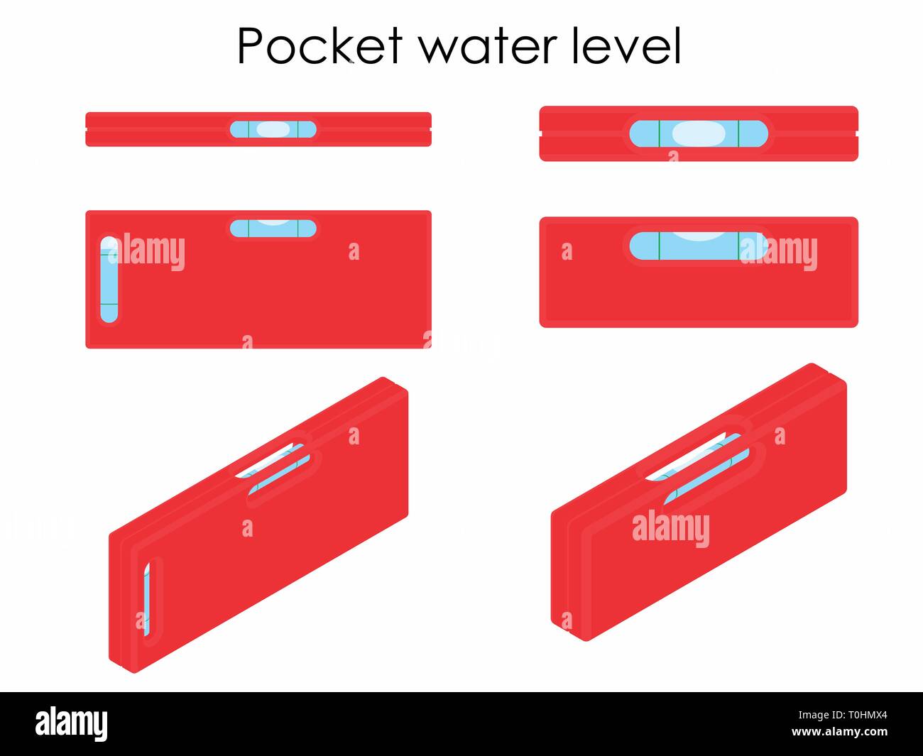 Building level icon bubble level Stock Vector Images - Alamy