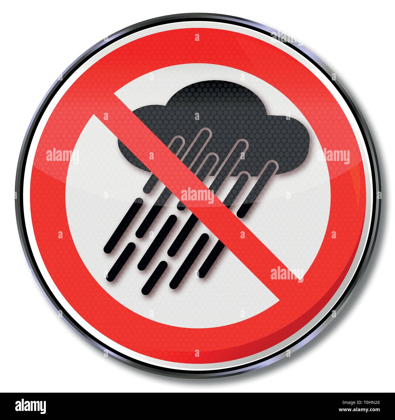 Rain raining weather flooding Stock Vector Images - Alamy
