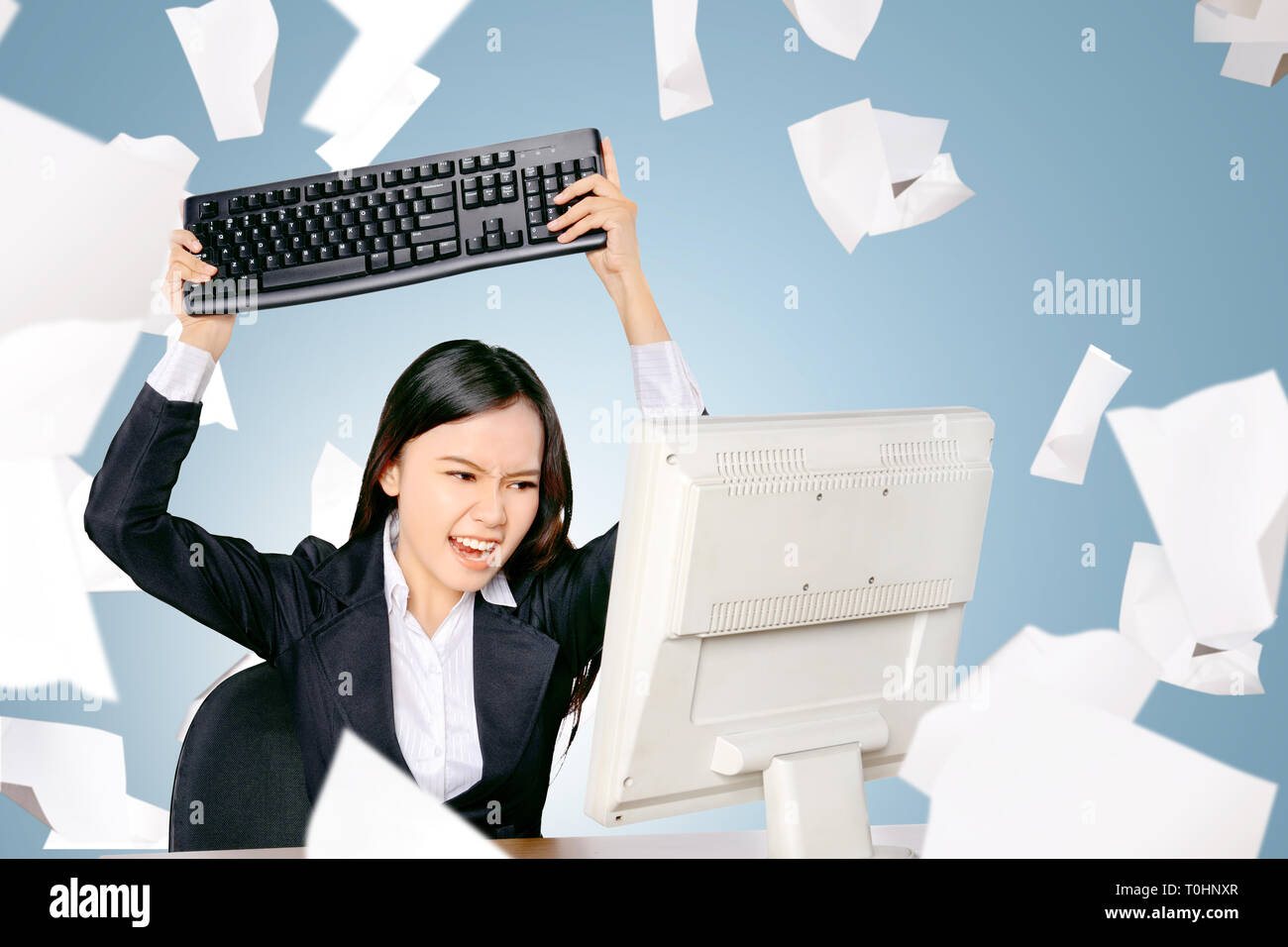 Scattered Papers In Office