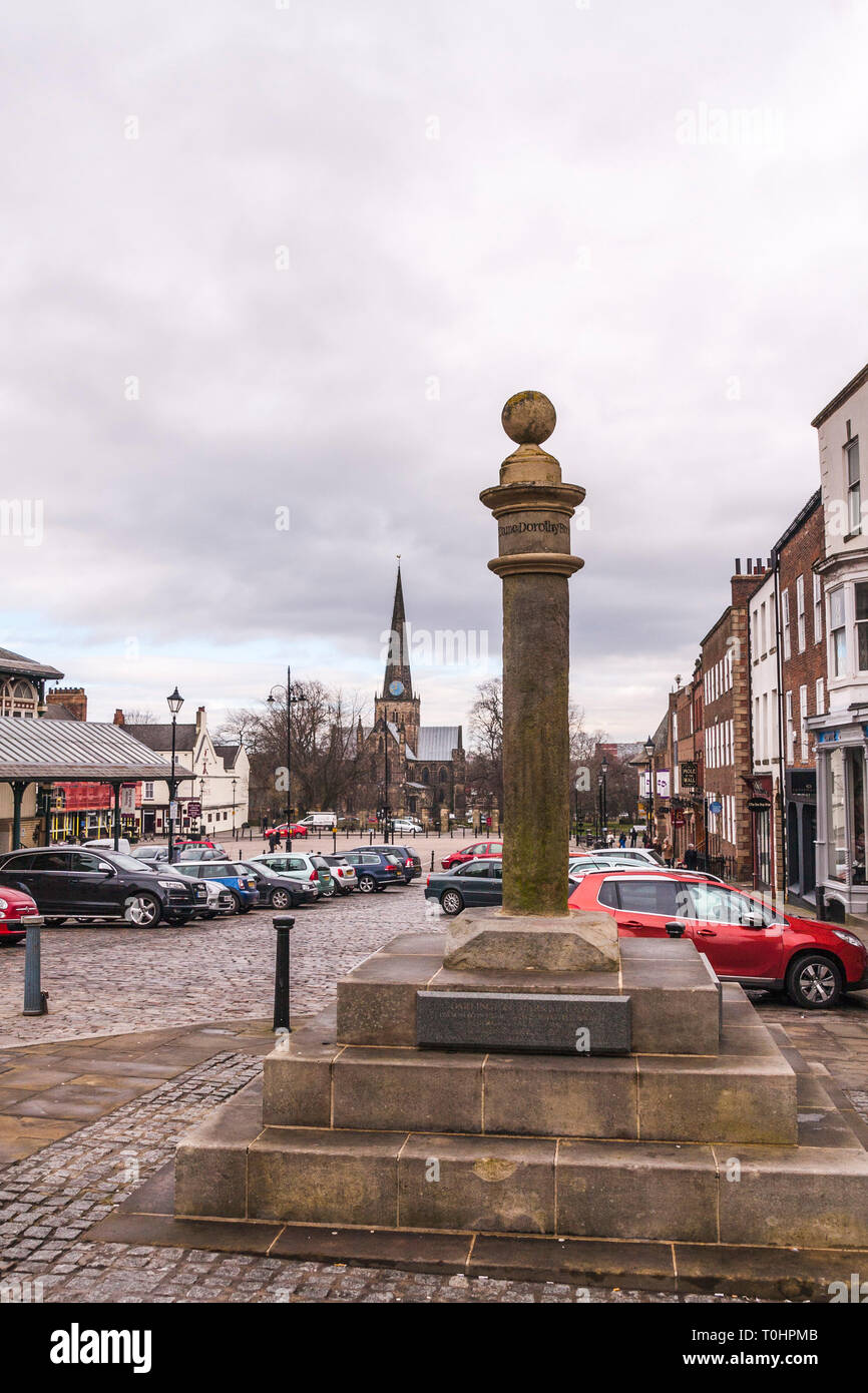 St cuthbert's cross durham hi-res stock photography and images - Alamy