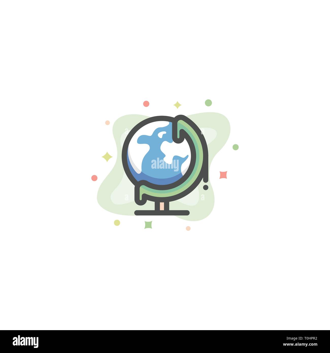 Abstract Earth Concept illustration vector Design template. Suitable ...