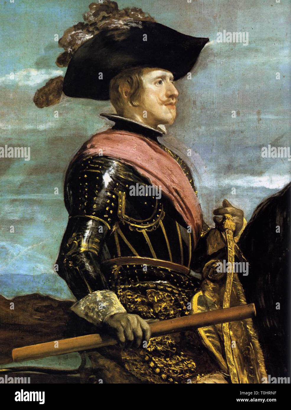 portrait of king philip iv of spain Stock Photo - Alamy