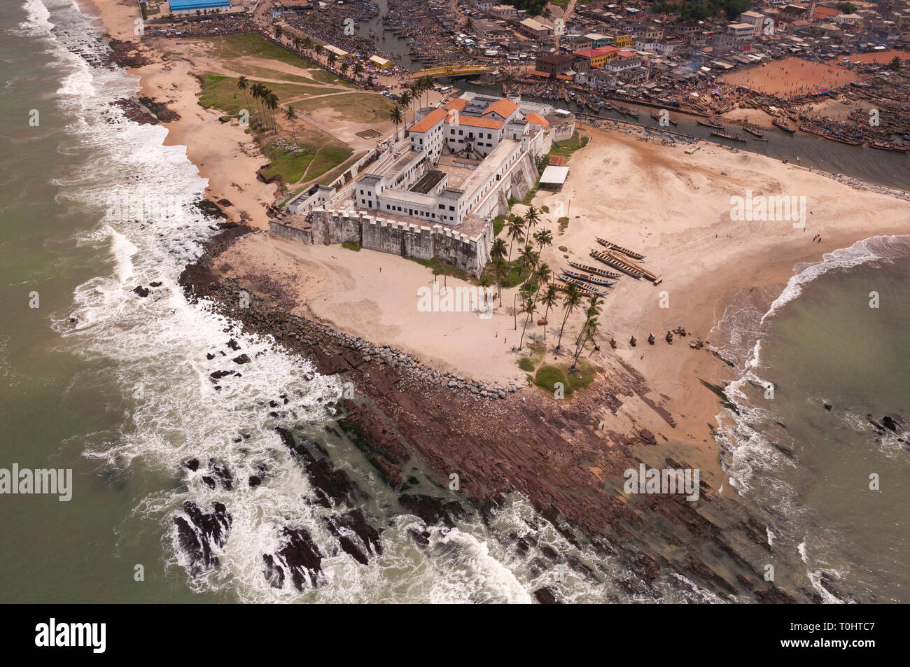 Elmina Castle, Cape Coast Ghana Stock Photo - Alamy