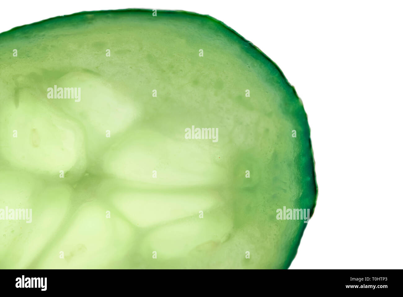 cucumber close up detail macro, healthy food Stock Photo - Alamy