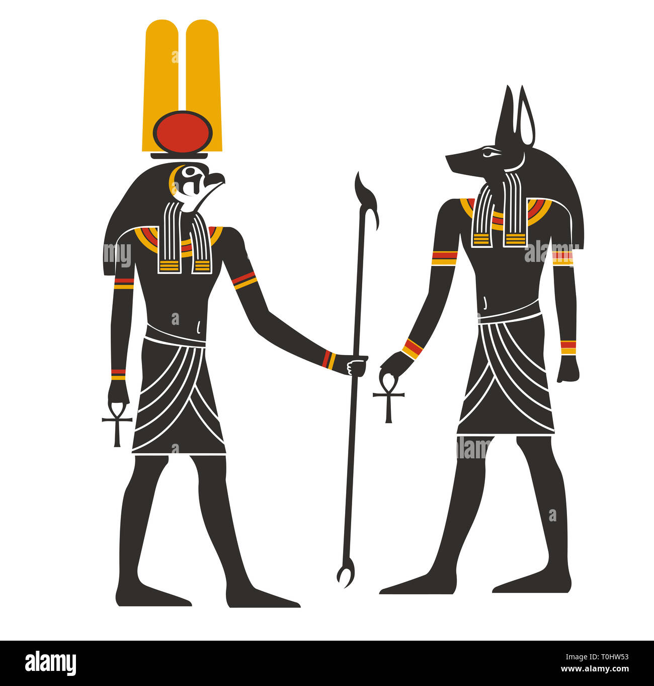 Hieroglyphs egypt Cut Out Stock Images & Pictures - Alamy