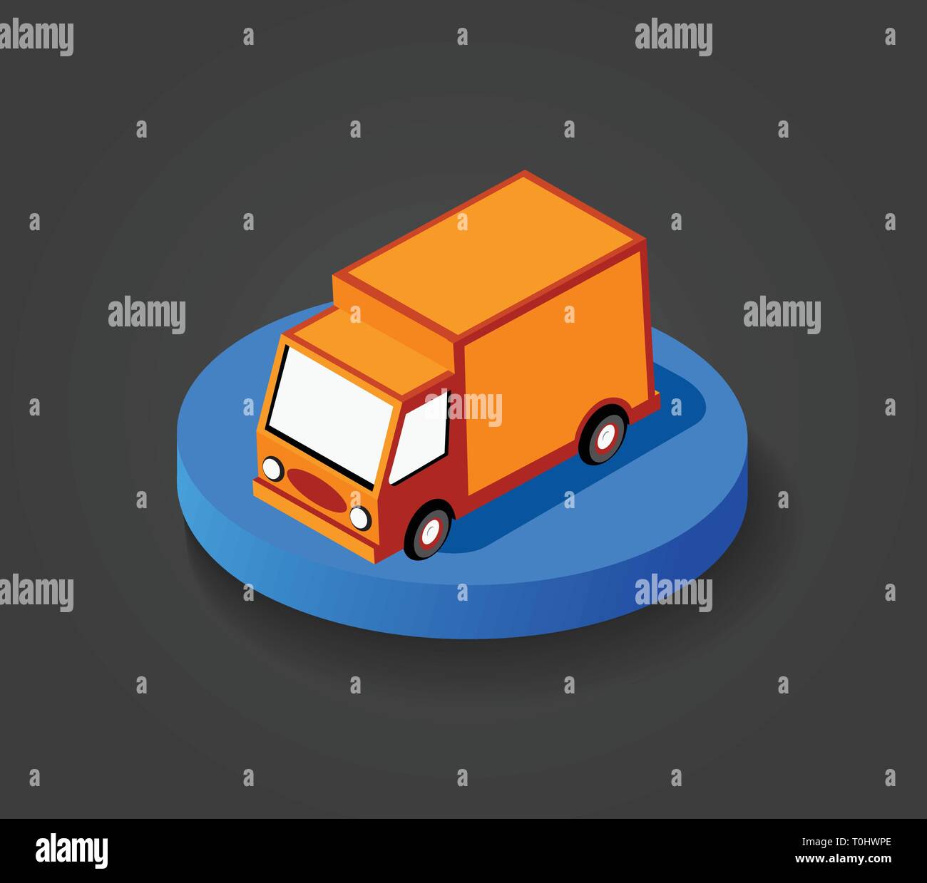 Top view isometric Stock Vector Image & Art - Alamy