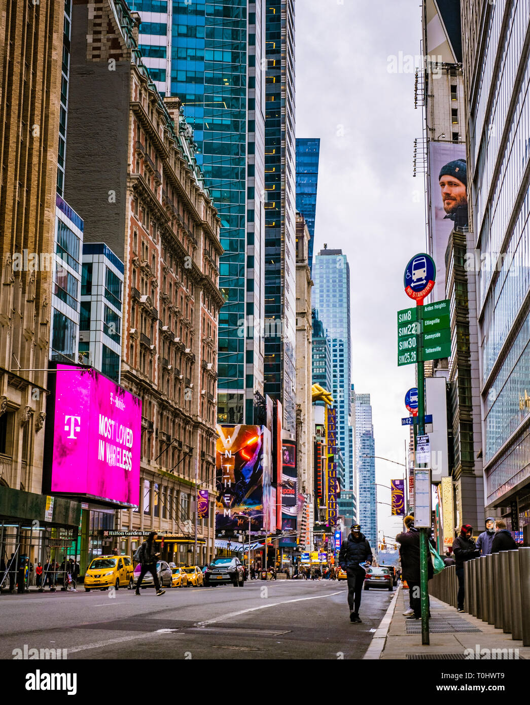Typical city scene aerial hi-res stock photography and images - Alamy