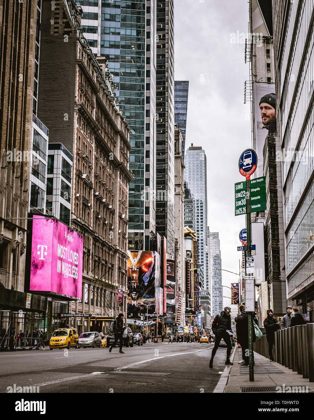 Typical New York City Street View Stock Photo - Alamy