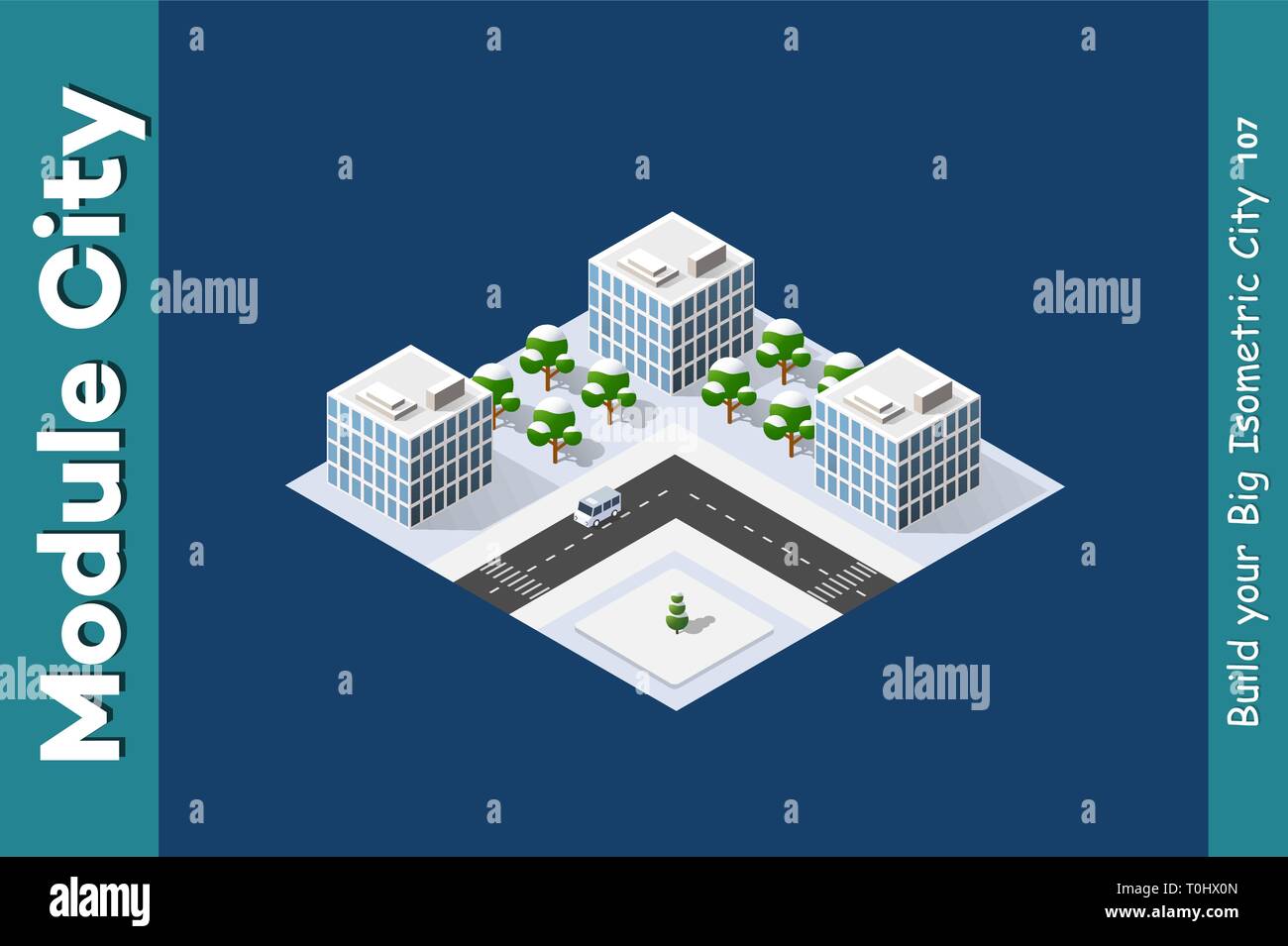 Set of isometric objects Stock Vector Image & Art - Alamy