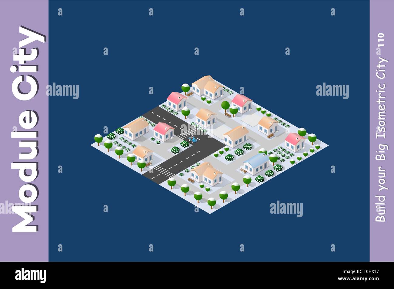 Set of isometric objects Stock Vector Image & Art - Alamy