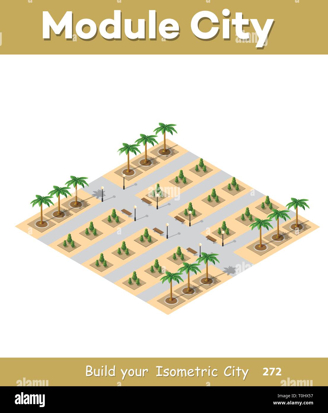 Isometric view of a farm Stock Vector Image & Art - Alamy