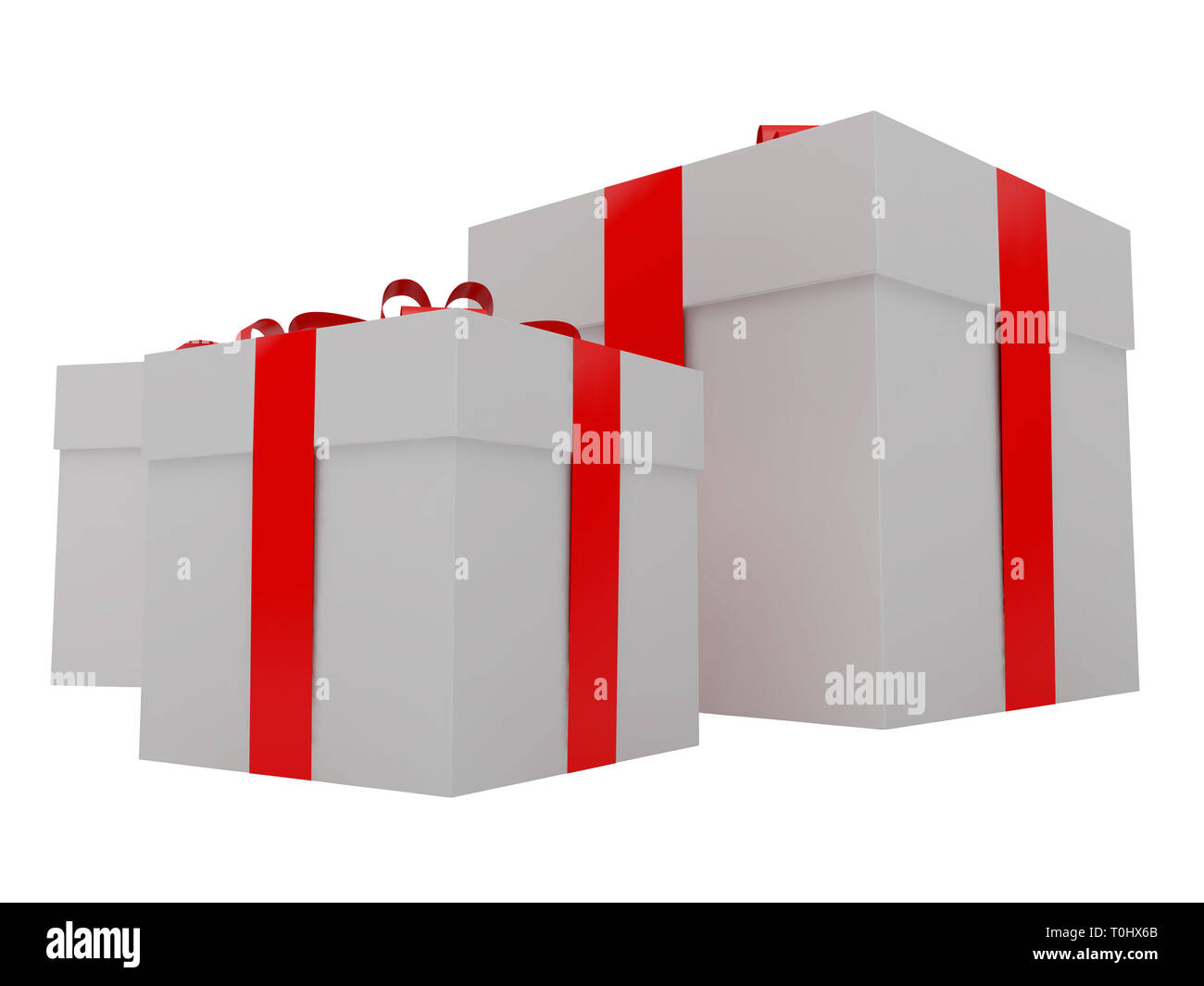 High resolution image. 3d illustration. Gift for a holiday Stock Photo ...