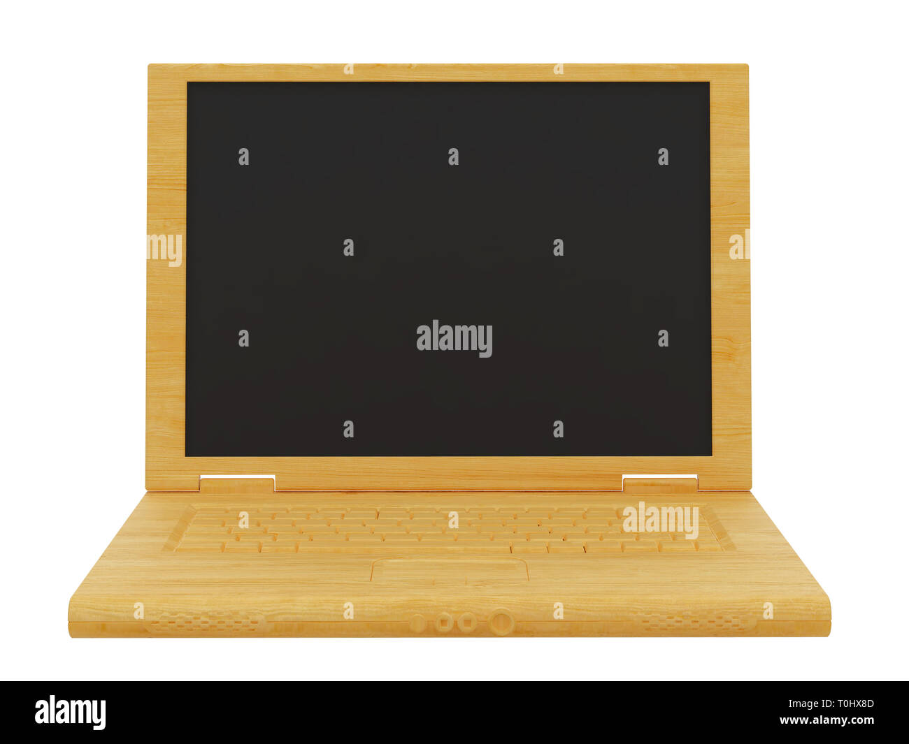 3D rendered illustration of laptop. High resolution image Stock Photo ...