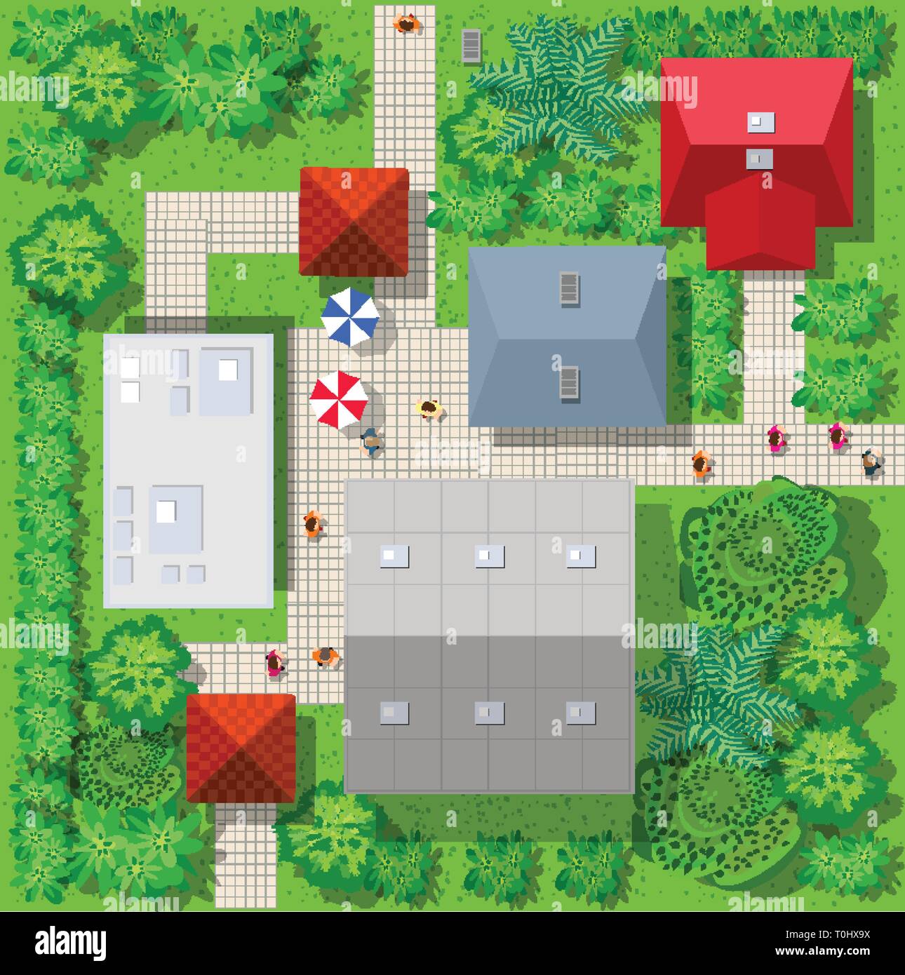 Building Plan View 40x50 House Plan 3D Elevation Design South Facing