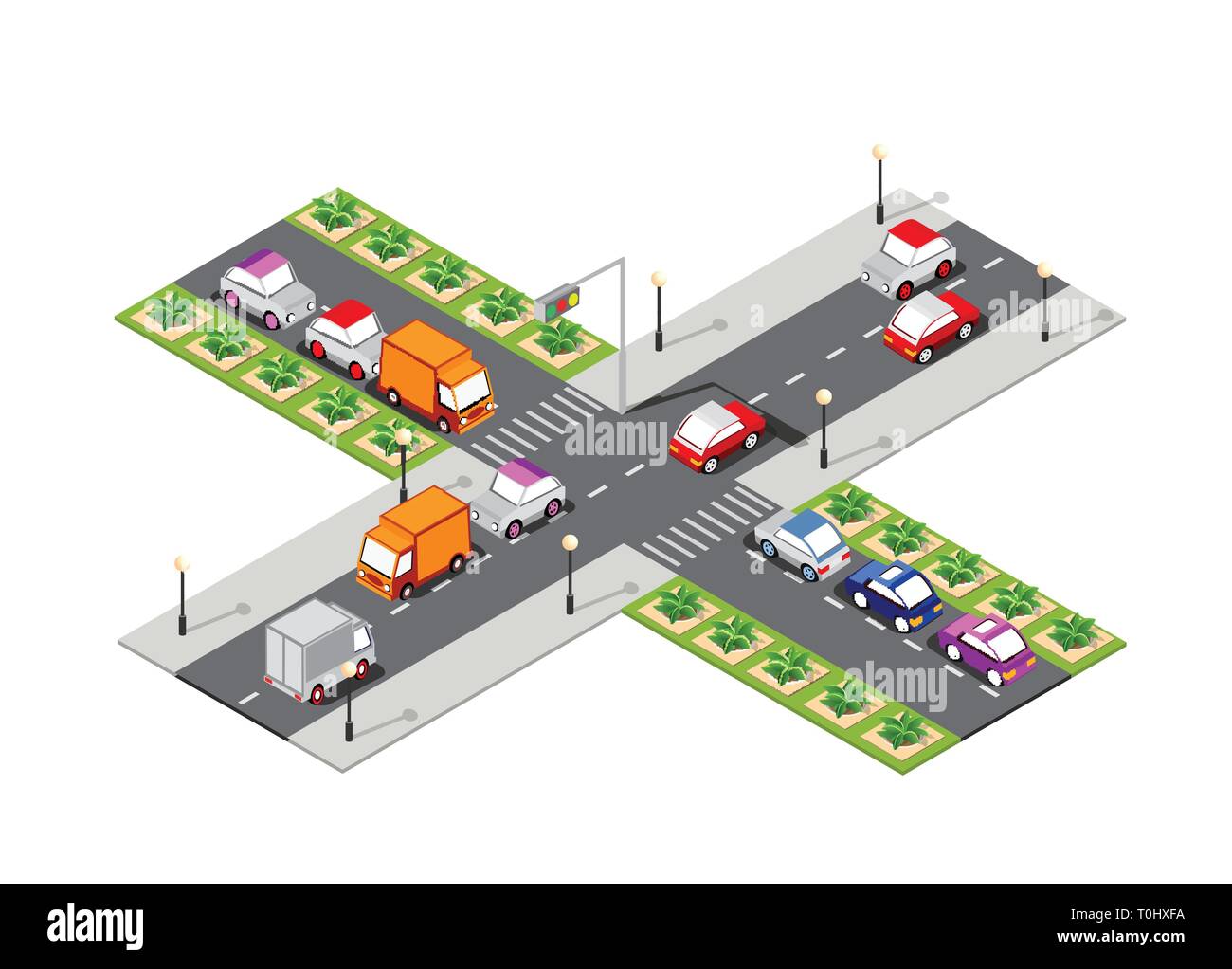 Crossroad road hi-res stock photography and images - Alamy