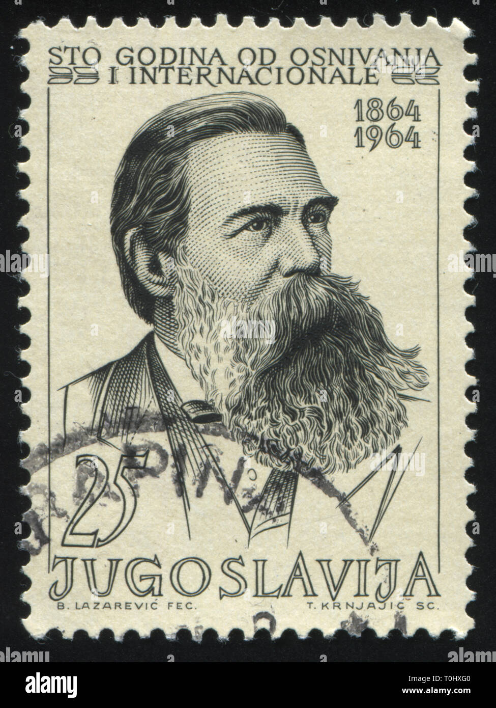 RUSSIA KALININGRAD,12 NOVEMBER 2016: stamp printed by Yugoslavia, shows ...