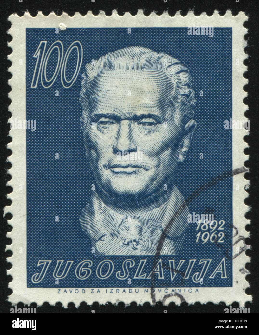 RUSSIA KALININGRAD,12 NOVEMBER 2016: stamp printed by Yugoslavia, shows ...
